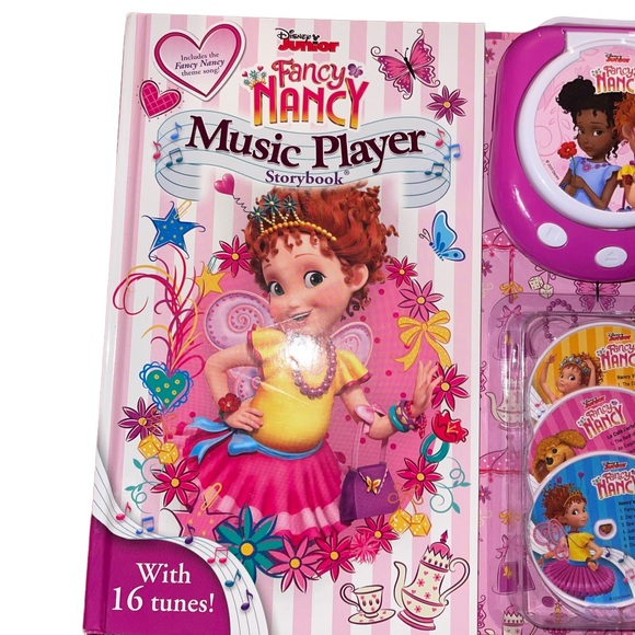 Disney | Toys | Fancy Nancy Music Player Storybook Pink Girls Disney ...